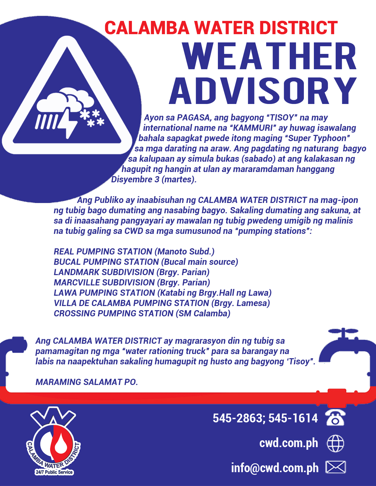 Calamba Water District